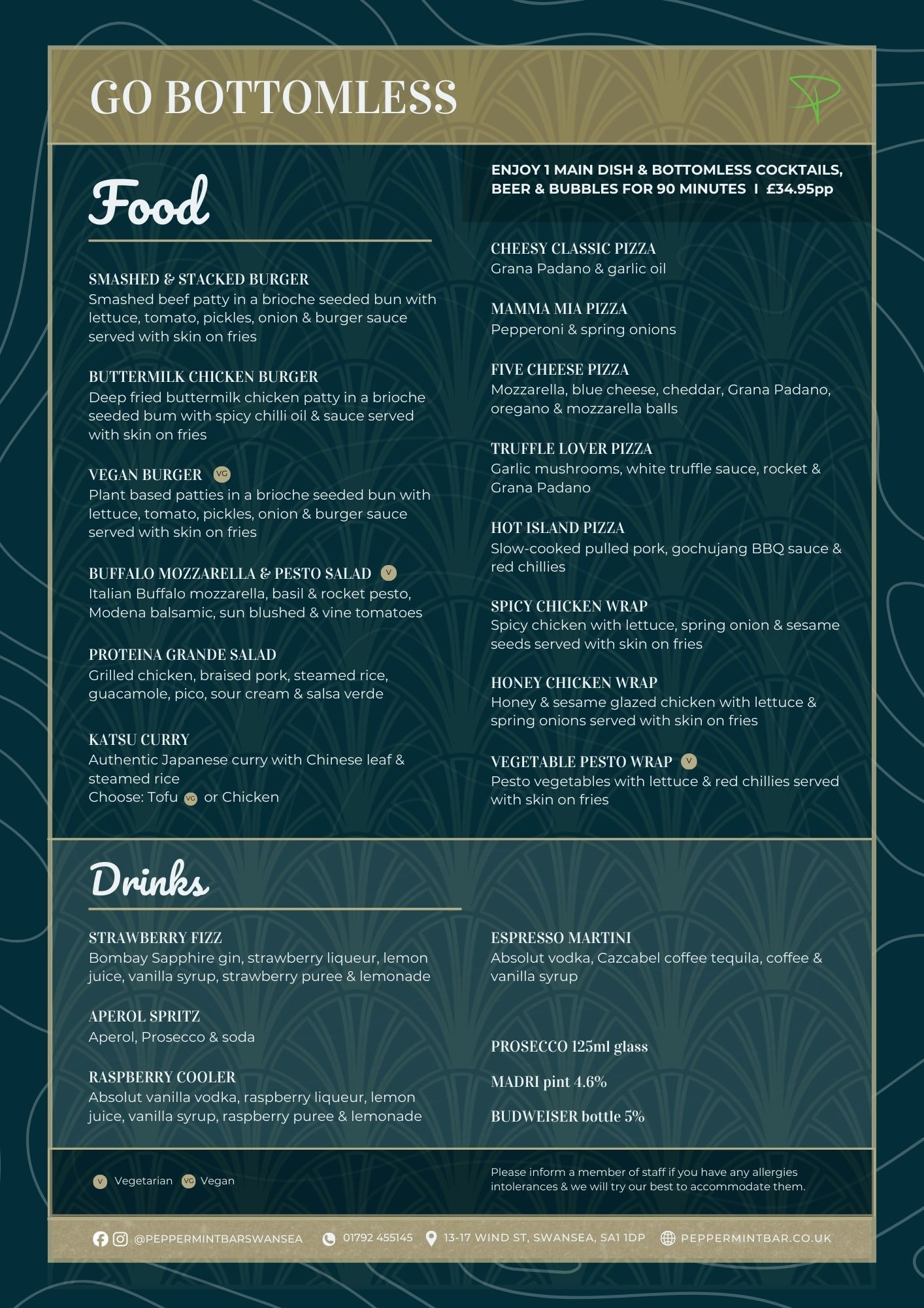 Peppermint Swansea | Food